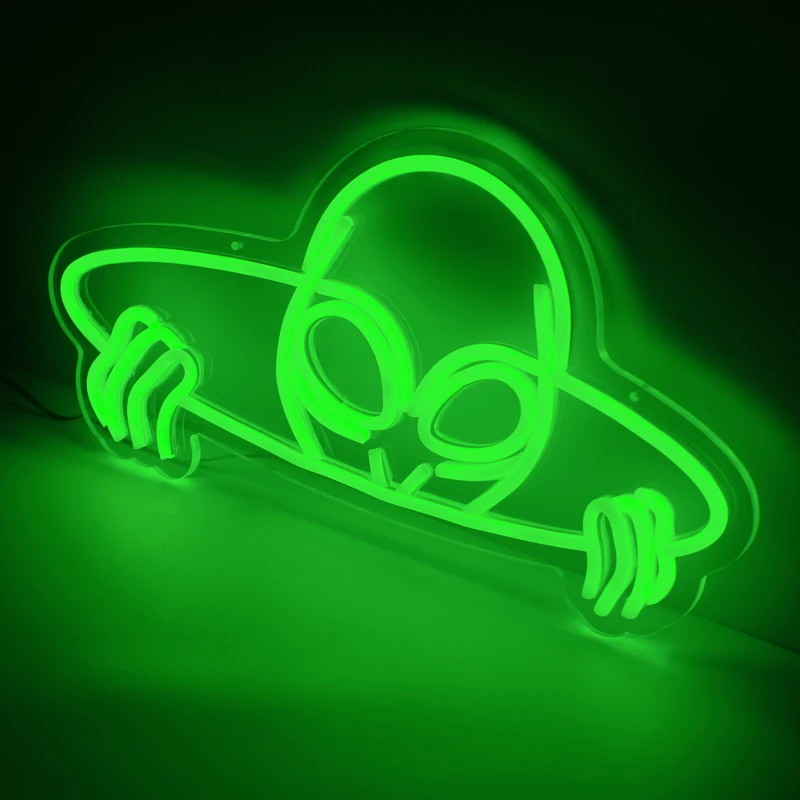 Neon Green Lights