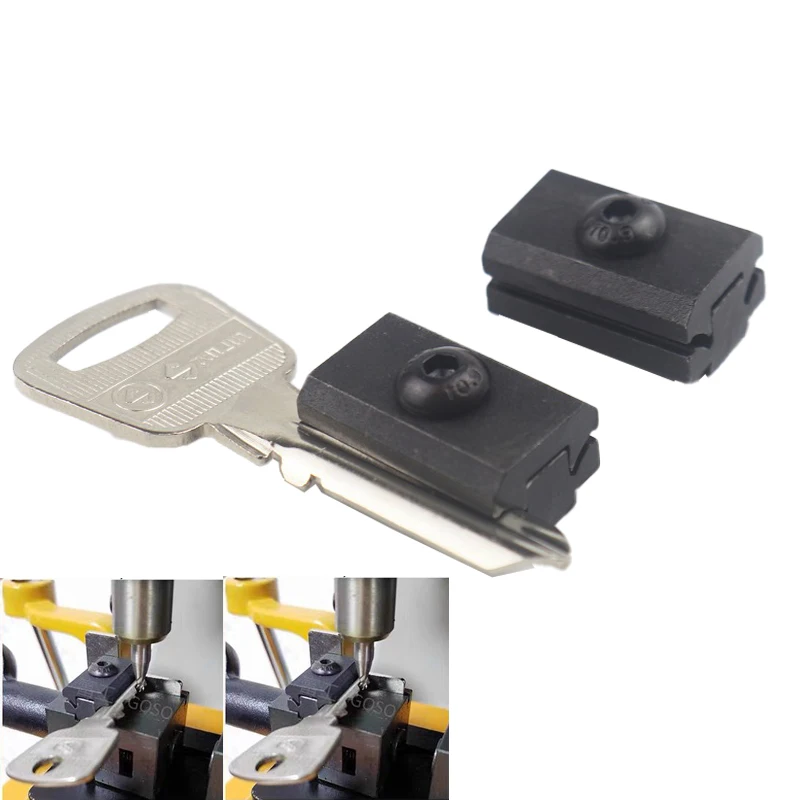 2PCS-Lot-Universal-Semicircular-key-embryo-fixture-clamp-For-Vertical ...