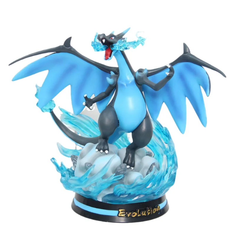 Anime-Pokemon-Super-Charizard-Dolls-Fighting-Figure-Statue-con-luz-LED ...