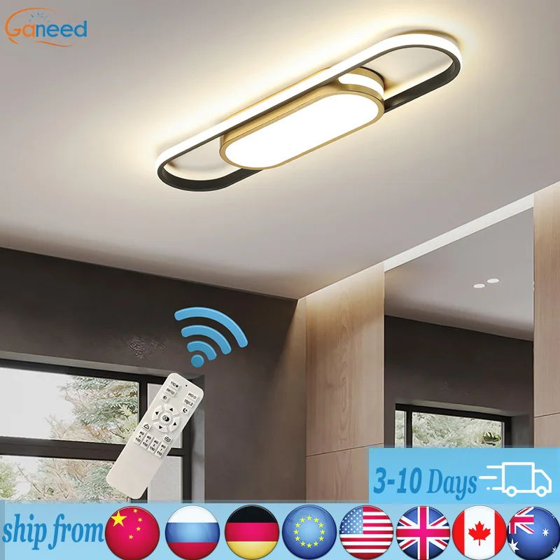 70CM-40W-LED-Ceiling-Lights-Dimmable-Modern-Flush-Mount-LED-Ceiling ...