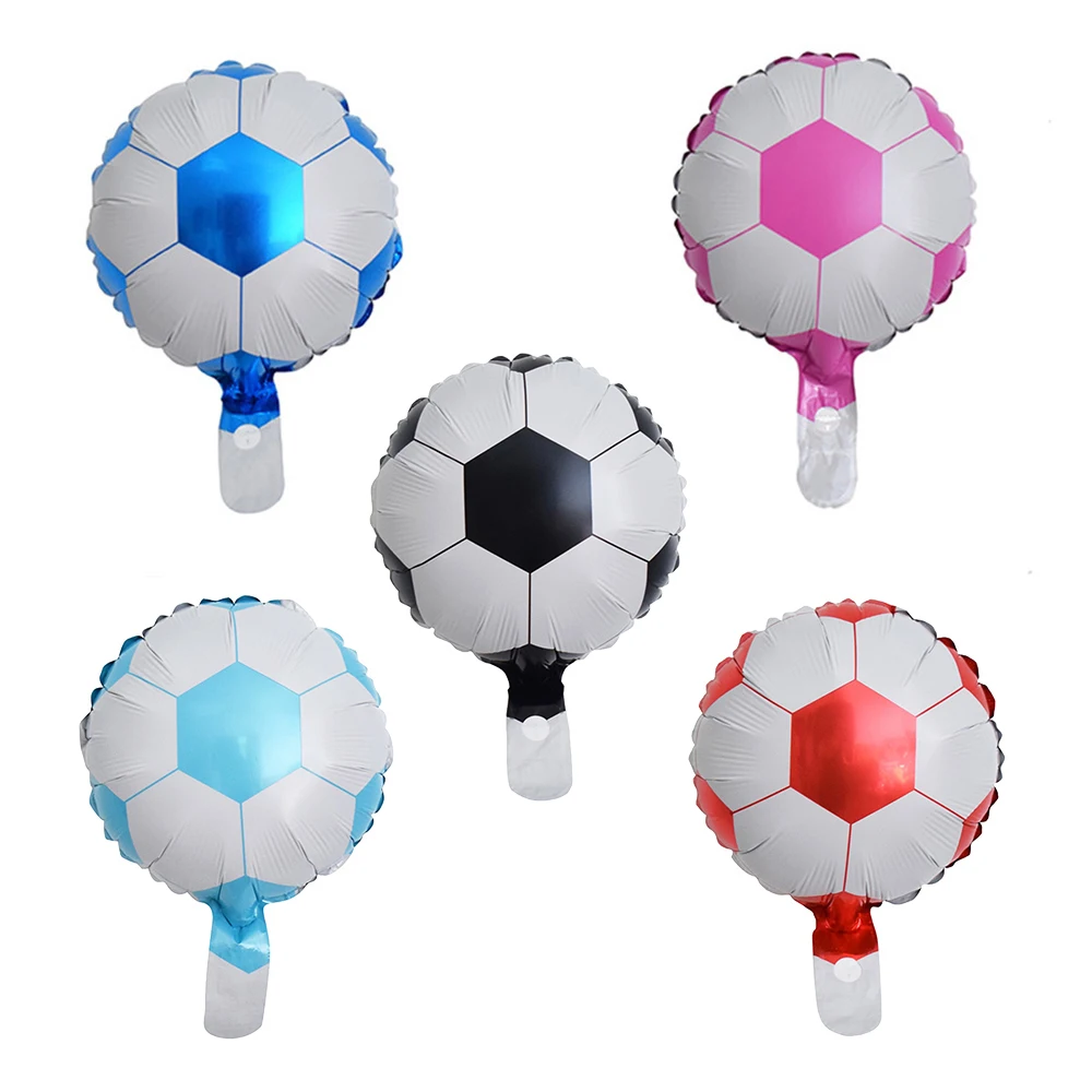10Pcs-10inch-Soccer-Foil-Balloons-Football-Sport-Theme-Party-Decoration ...