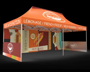 3x6m 10x20ft Outdoor Tents For Events Custom Printed Beach Sunshade ...