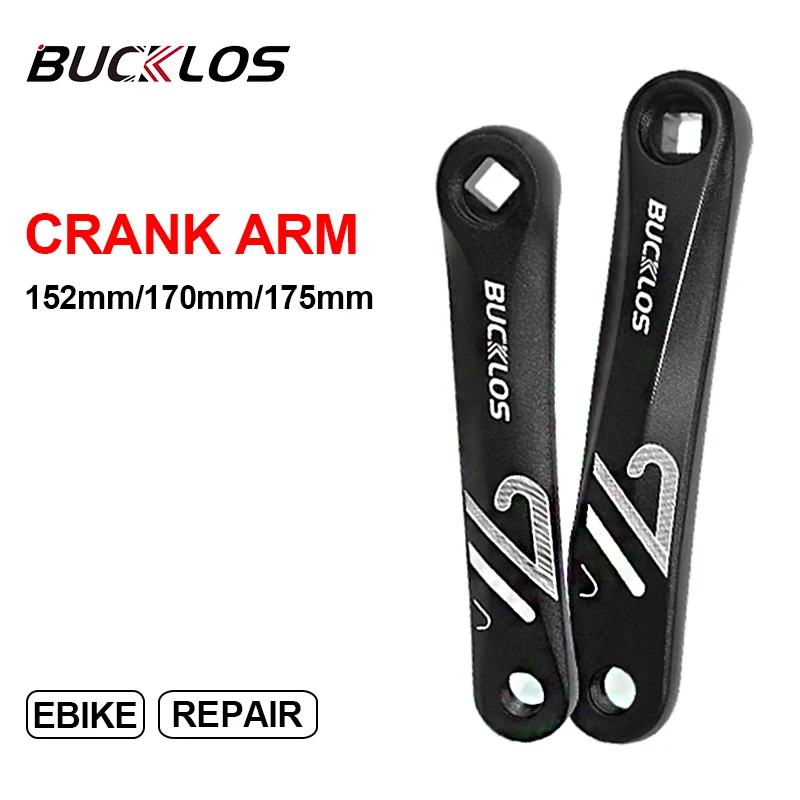 BUCKLOS-Bike-Crank-Arms-Aluminum-Alloy-Bicycle-Spinning-Cranks-152mm-170mm-175mm-Bicycle ...