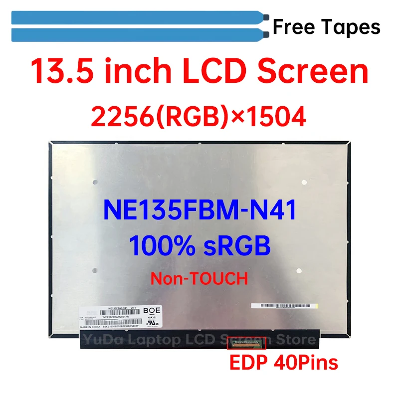 NE135FBM-N41-V8-0-V8-1-13-5-LED-Screen-Panel-Matrix-2256x1504-for-Acer ...