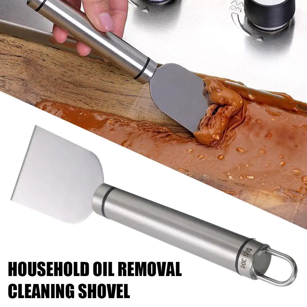 1/2PCS Stainless Steel Scraper Multifunctional Cleaning Scraper for ...