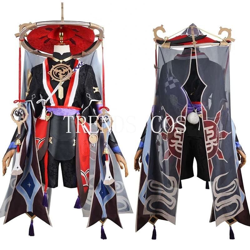 Scaramouche-Cosplay-Kost-m-Balladeer-komplettes-Set-Halloween ...