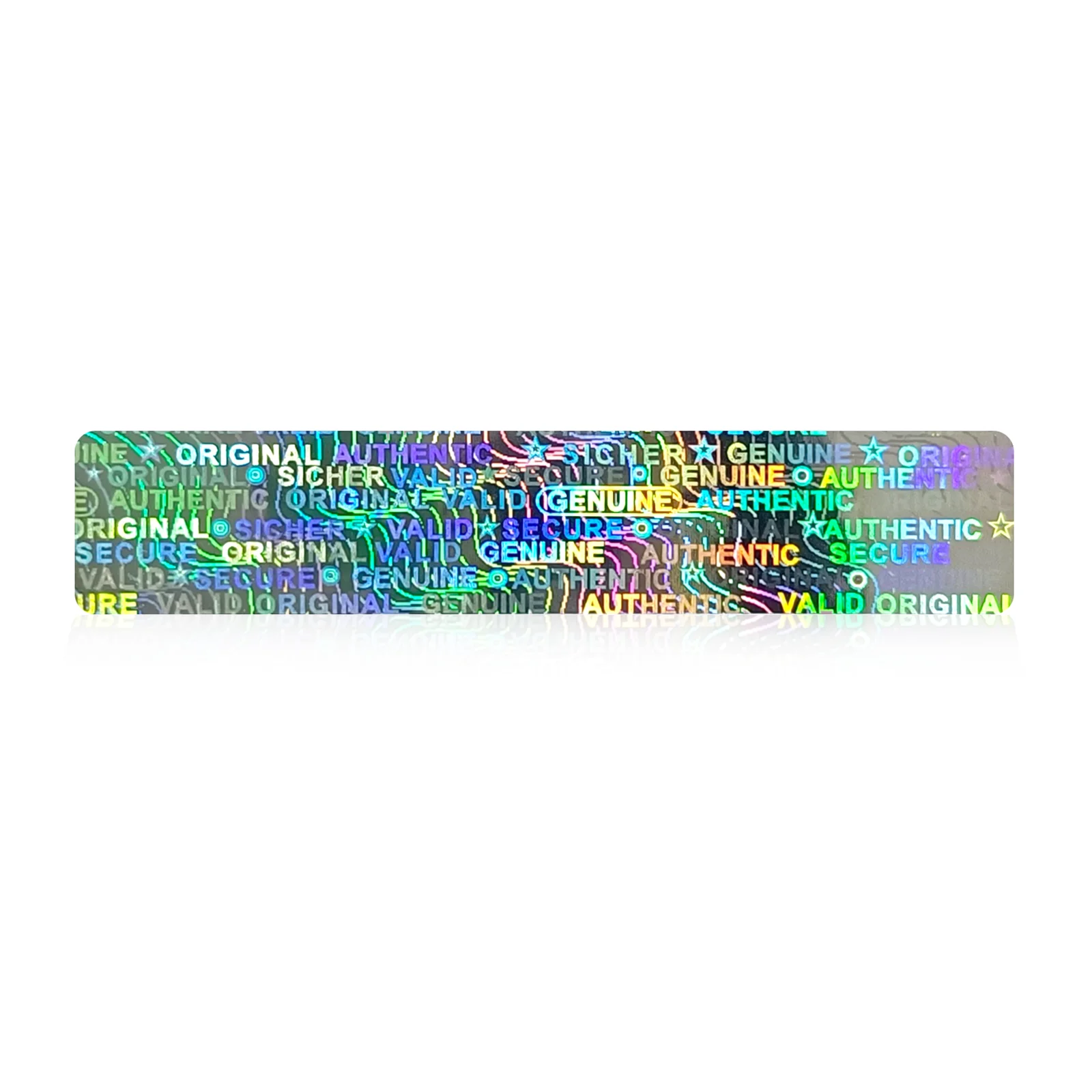5x1cm-holographic-stickers-warranty-void-Adhesive-labels-sticker-silver ...