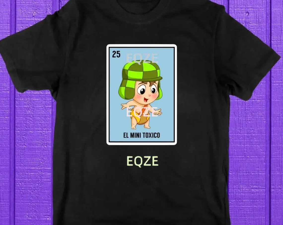 Kids Toxic Shirt El Mini Tóxico Tshirt Loteria Card T Shirt Kids ...