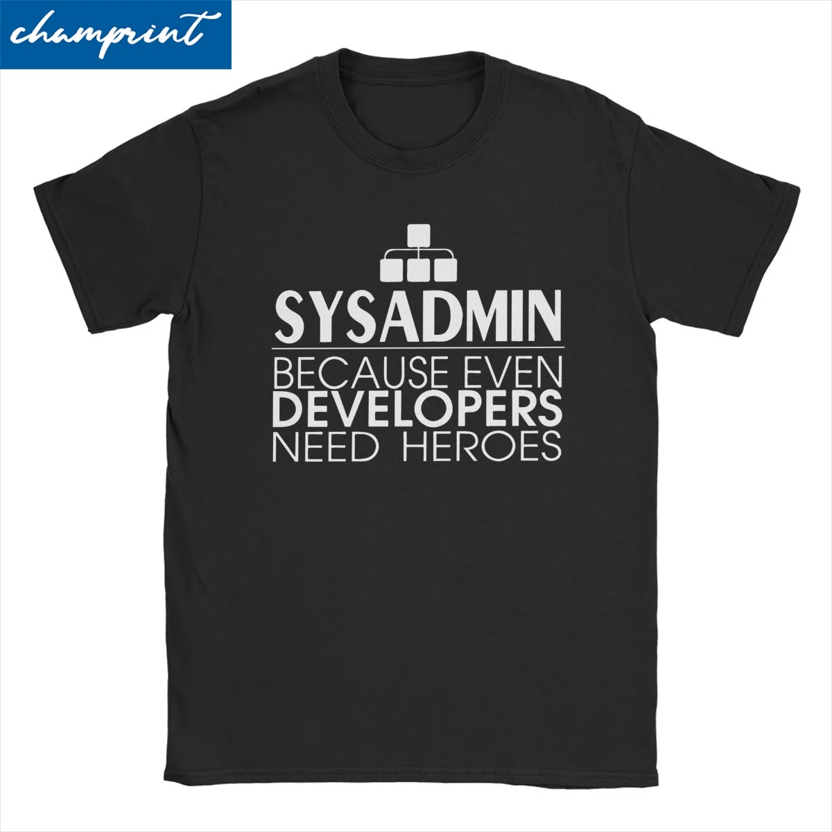 Camiseta-de-algod-n-de-Sysadmin-para-hombres-ropa-de-administrador-de ...