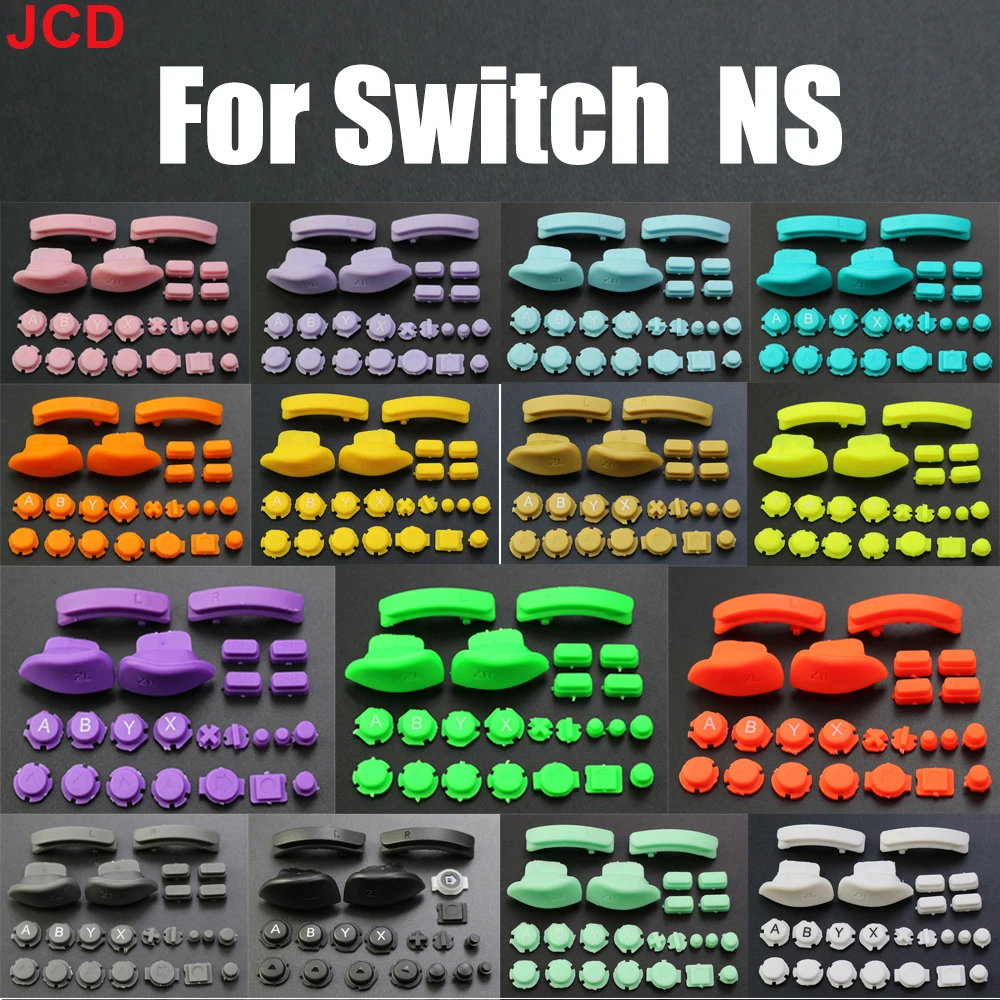 JCD-1Set-Replacement-ABXY-Direction-Keys-SR-SL-L-R-ZR-ZL-Trigger-Full ...