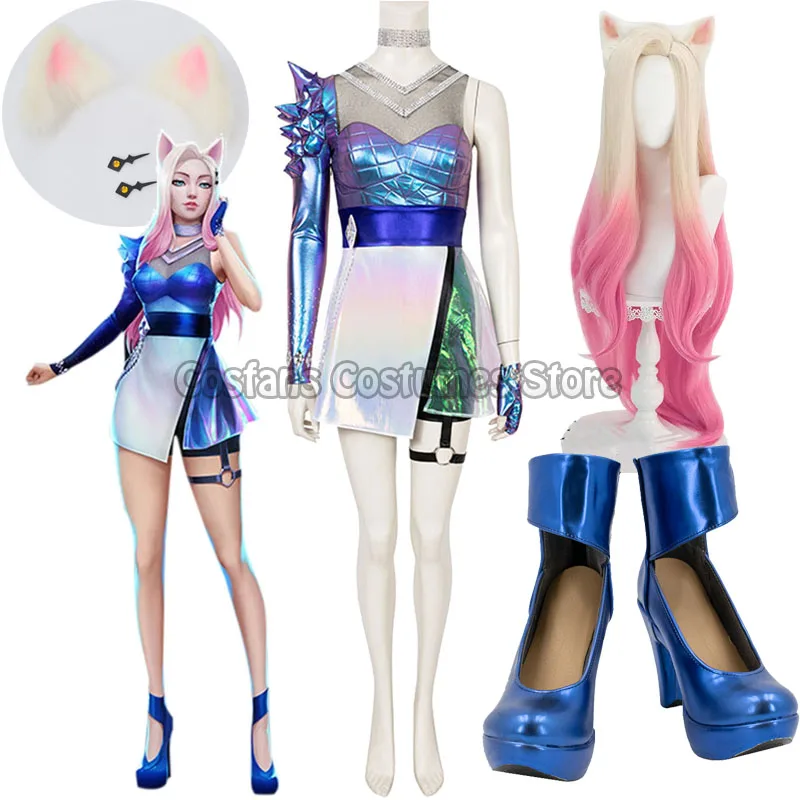 Game-LOL-Cosplay-LOL-KDA-2020-S10-Finals-Ahri-Costume-Carnival ...