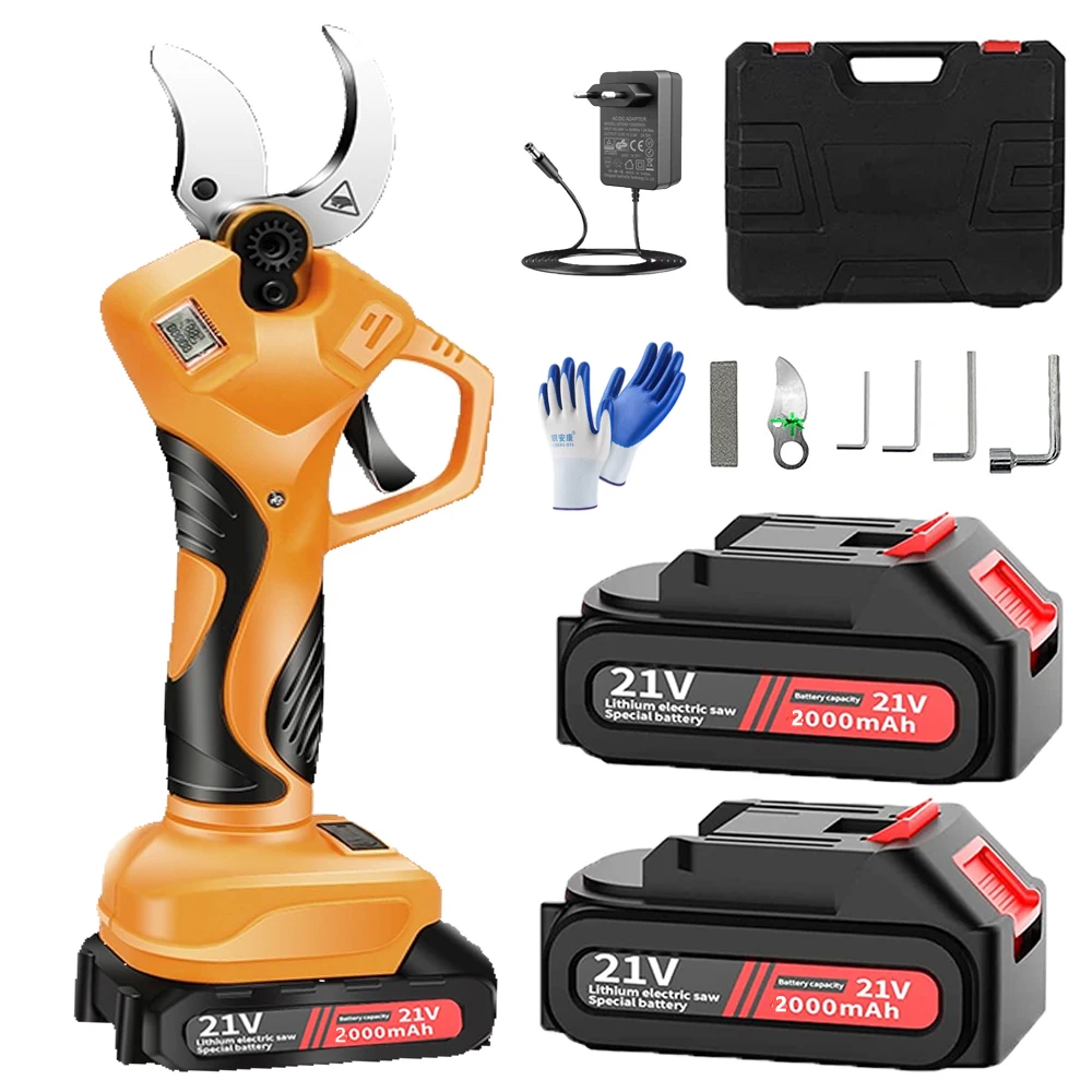 Electric-pruning-scissors-cordless-battery-powered-electric-pruner-tree ...