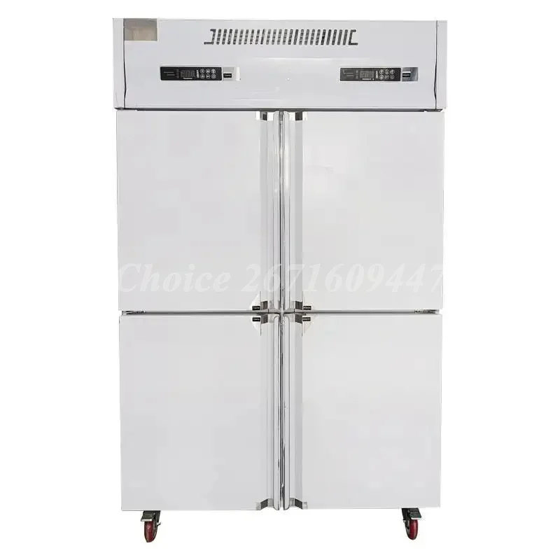 Commercial-Kitchen-Cabinet-Showcases-Stainless-Steel-Freezer-4-Door ...