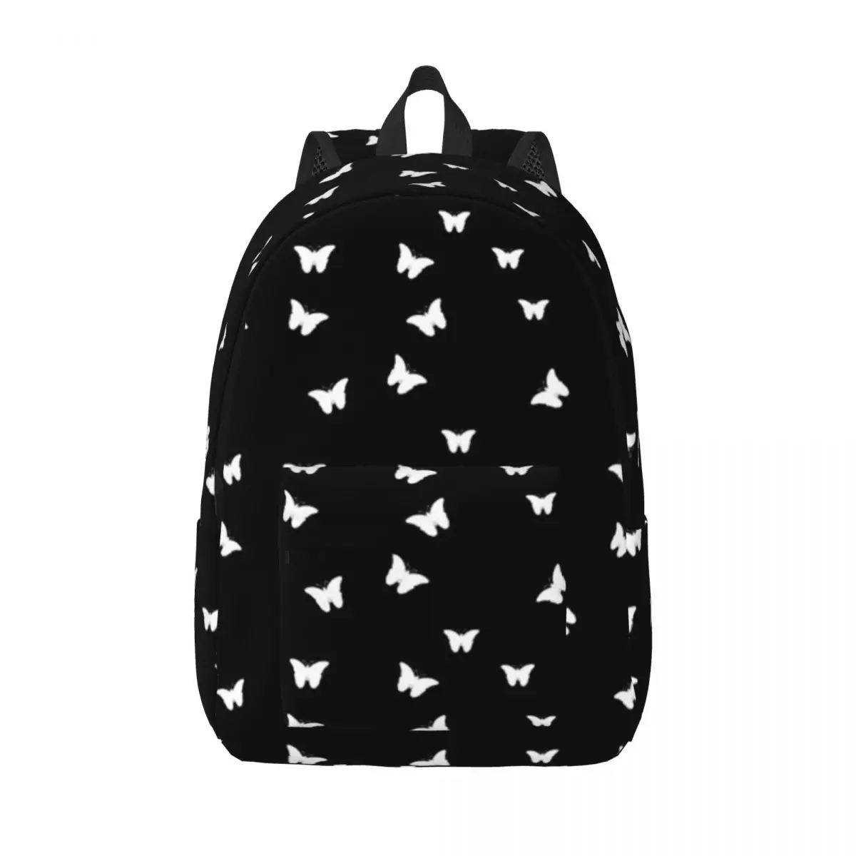 Black-And-White-Butterflies-Woman-Small-Backpacks-Boys-Girls-Bookbag ...