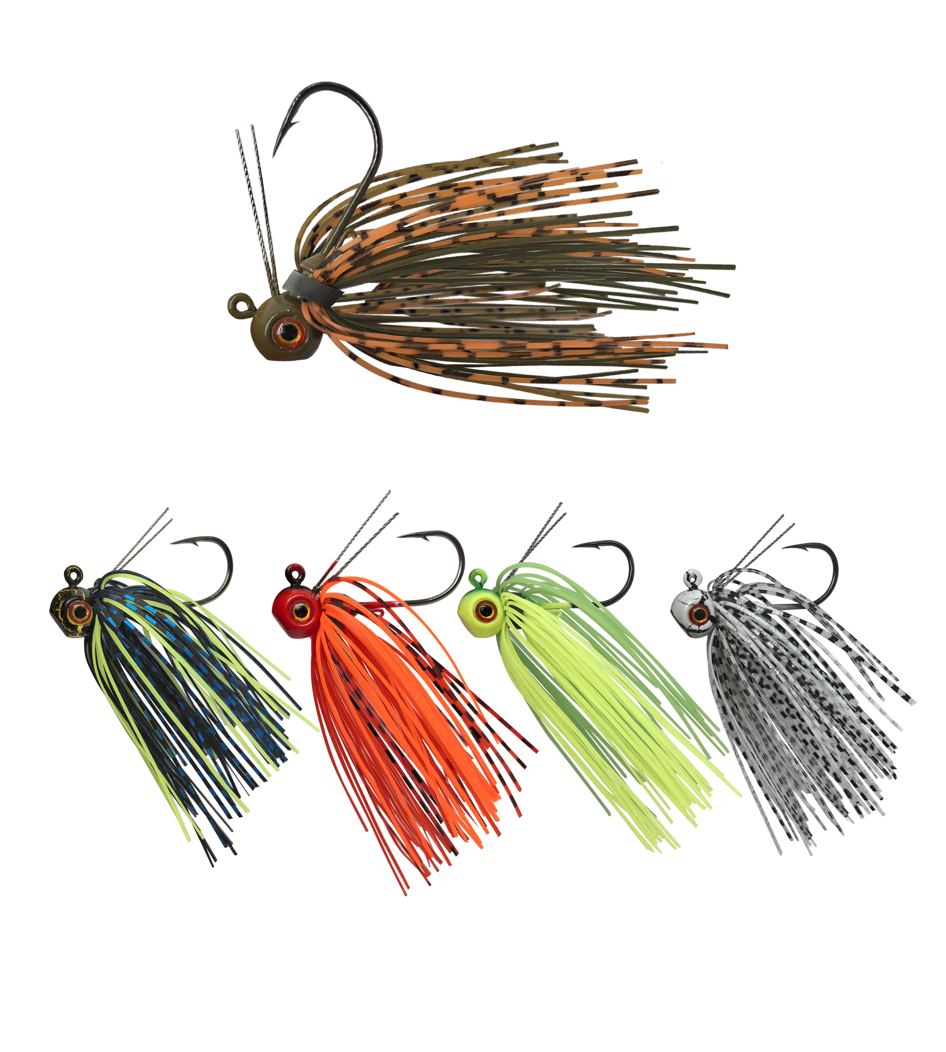 Mycena 9G football jig weedless jig Bass jig Chatter bait fishing lure ...