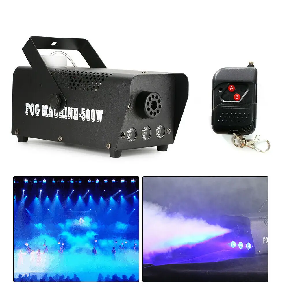 DJ-Disco-Party-Fog-Machine-Stage-Haze-Effect-With-Remote-Controls ...