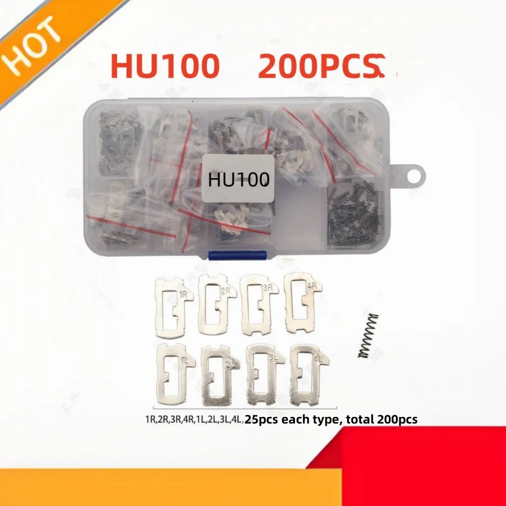 200pcs/lot HU100 Car Lock Wafer Key Repair Kits Accessory External ...
