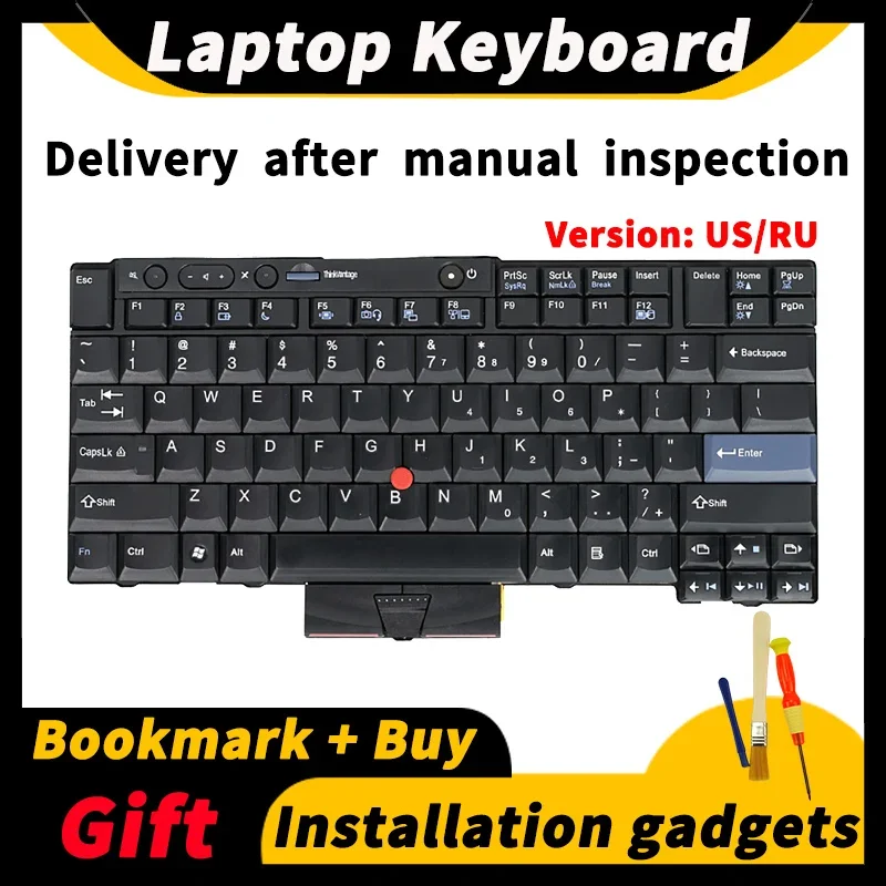 Laptop-Replacement-Keyboard-For-Lenovo-ThinkPad-T410-T420-X220-X220I ...