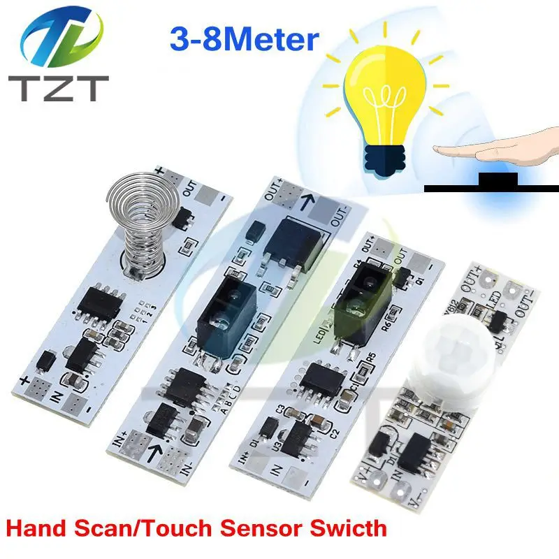 1/3PCS DIYTZT Short Distance Scan Sensor Capacitive Touch Sensor Switch ...
