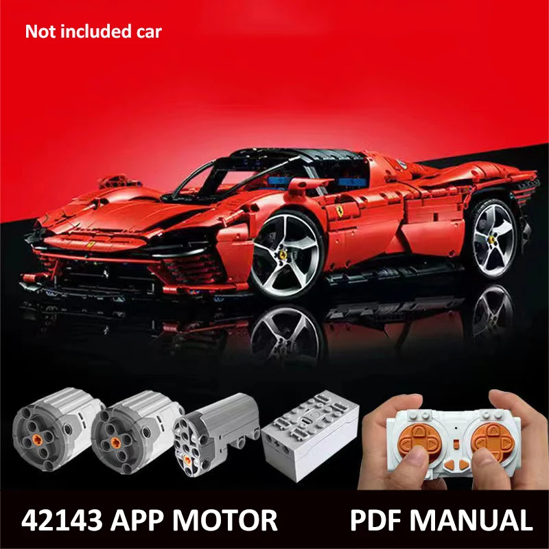 App-Control-Bugatti-919-RC-Modification-Power-Function-Motor-Engine ...