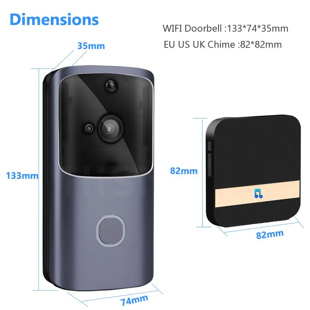 M10 Video Doorbell UK Online | www.pinnaxis.com