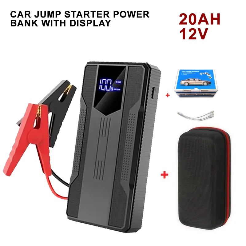 20000mAh-12V-Car-Jump-Starter-Auto-Battery-Booster-Power-LED-Flashlight ...