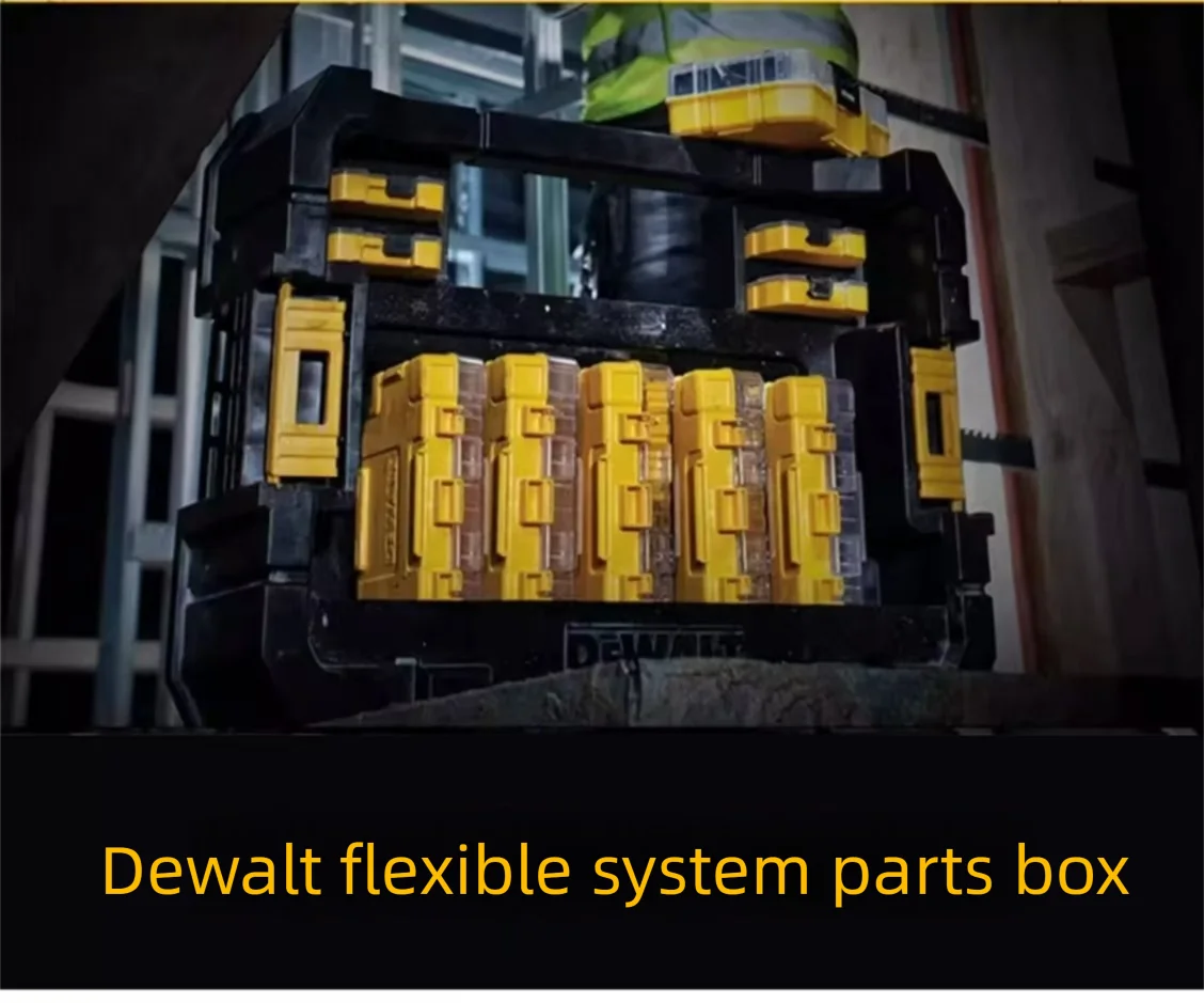 DeWalt N542474 Extra Large Parts Box, Stackable Connectable Handy ...