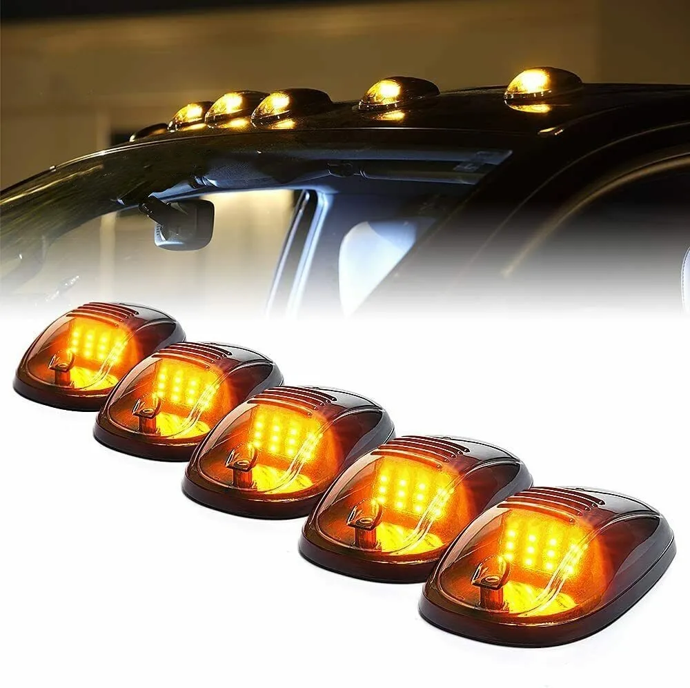 Universal-Car-Roof-5-12-LED-Light-Waterproof-Front-Headlamp-Cab-Dome ...