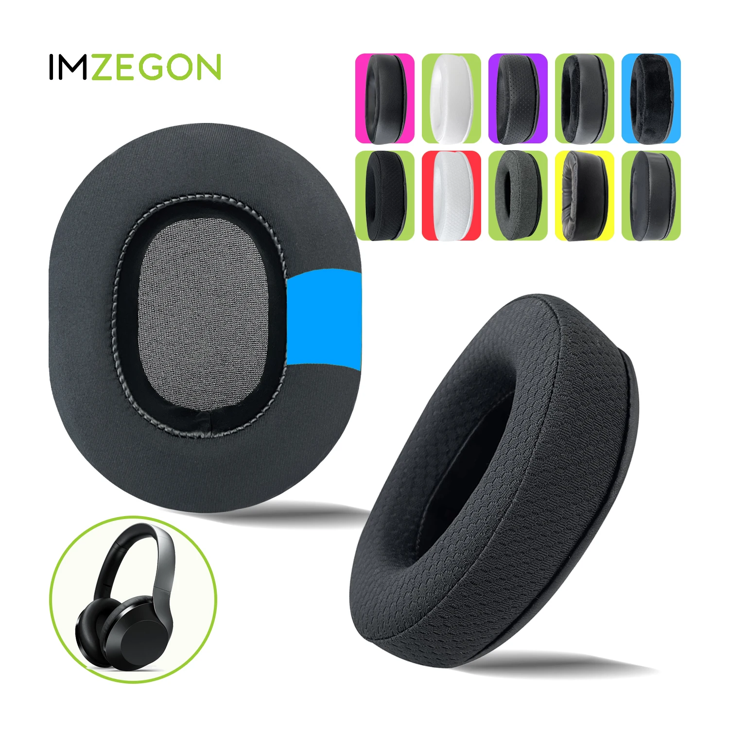 IMZEGON Replacement Earpads Headband for Philips Taph805bk TAPH 805 BK ...