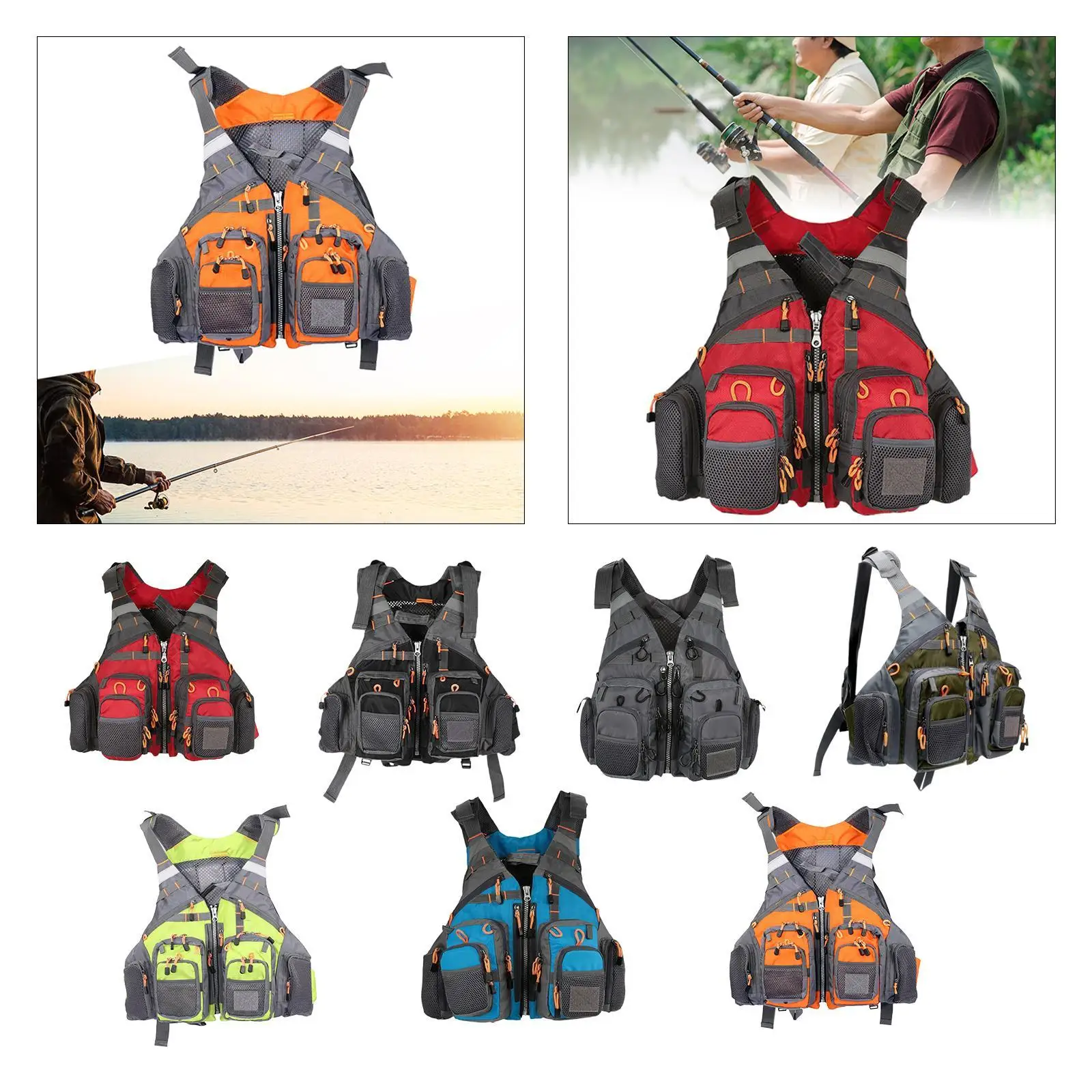 Fishing-Vest-Flotation-Vest-Practical-Life-Vest-for-Angling-Outdoor ...