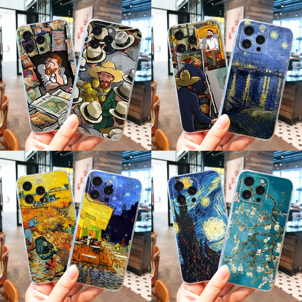 G101-Van-Gogh-Starry-Night-Tardis-Soft-Case-for-LG-K71-K8-Plus-K9-Lite ...