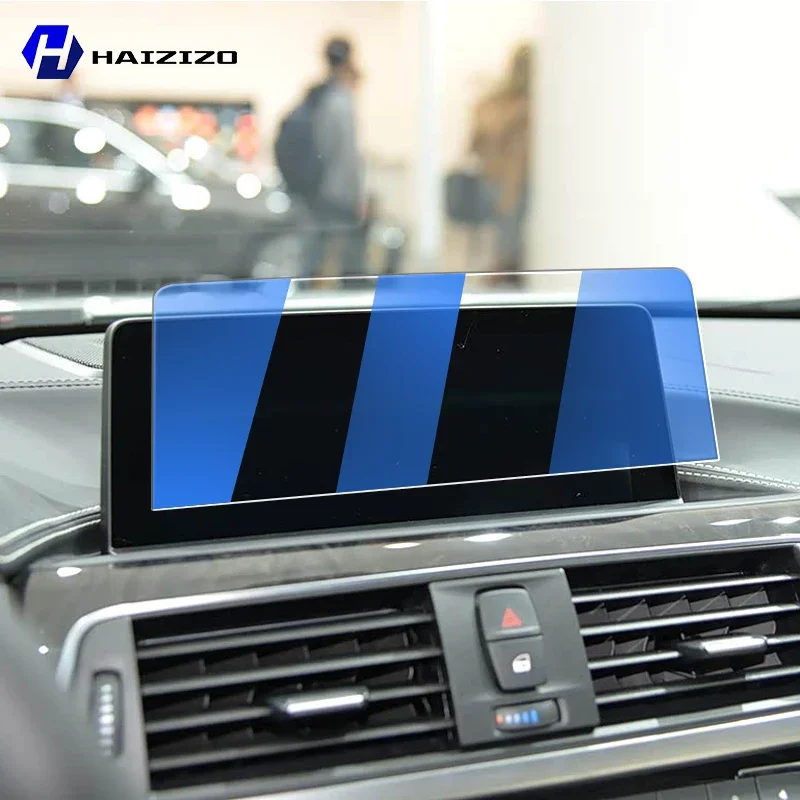 For BMW Series 3 F30 F31 F34 2013-2018 Tempered Glass Car Navigation ...
