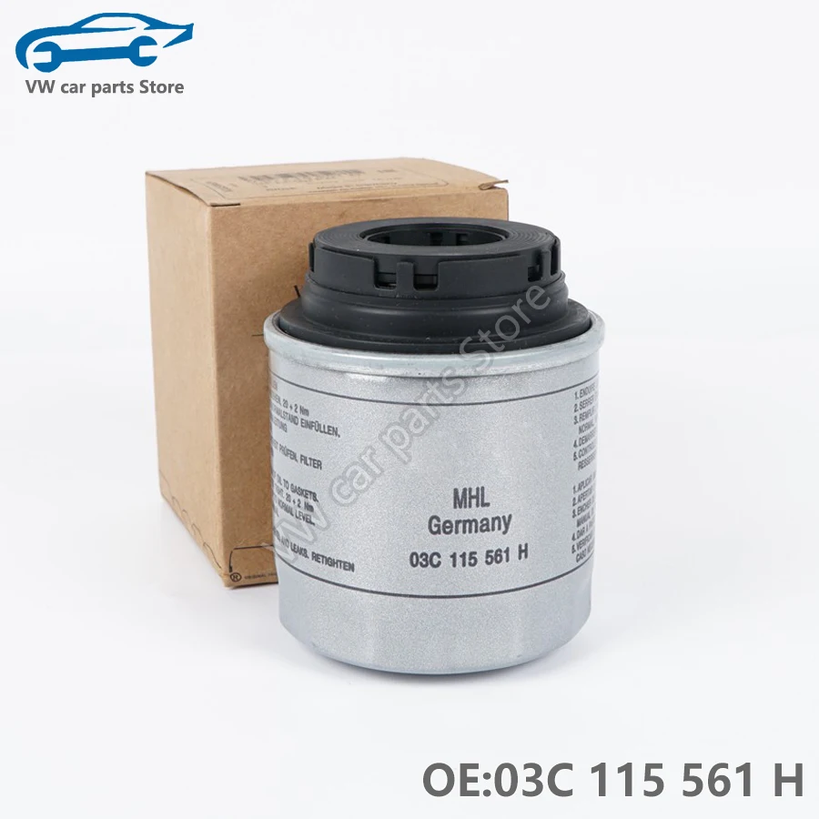03C115561H-NEW-Oil-Filter-For-EA111-1-4T-Audi-A1-A3-VW-Tiguan-Jetta ...