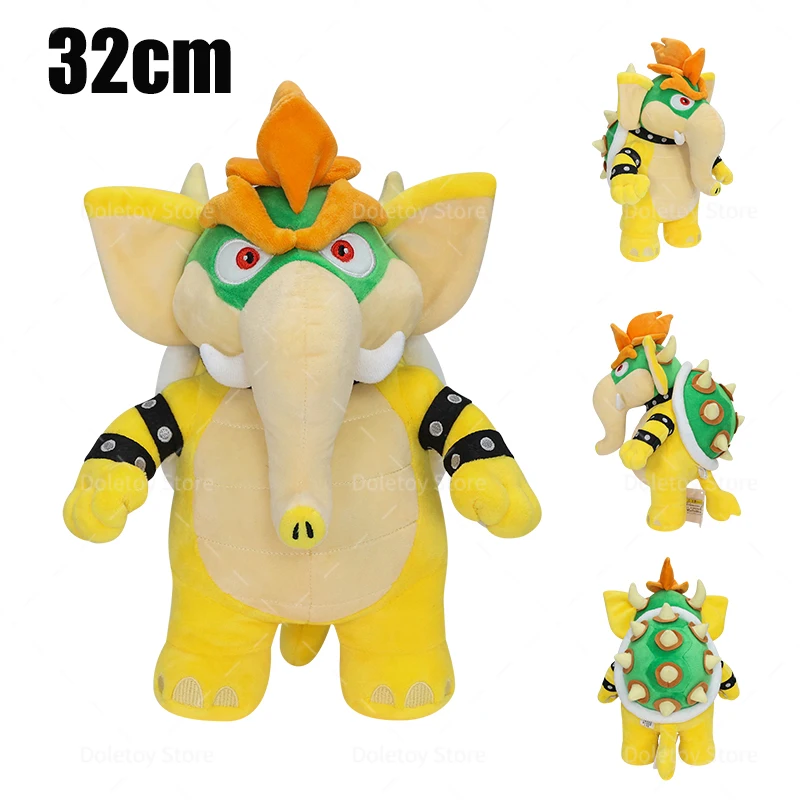 16 estilos Mario Bros Wonder Bowser Jr Meowser King K.Rool Fury Bowser ...