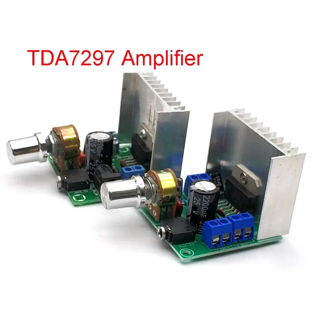 TDA7297-Audio-Amplifier-Board-Module-Dual-Channel-Parts-For-DIY-Kit ...