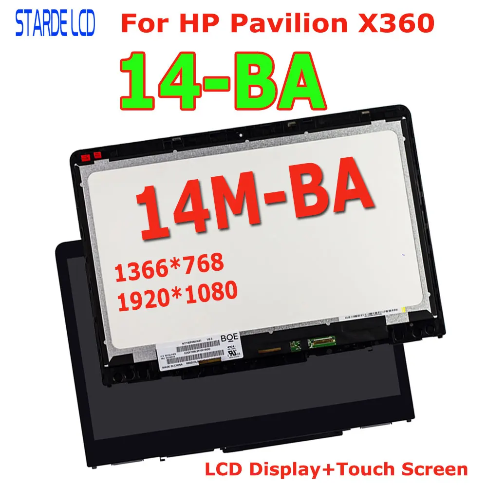 Pantalla-LCD-IPS-de-14-0-pulgadas-para-HP-Pavilion-X360-14-BA-14M-BA ...