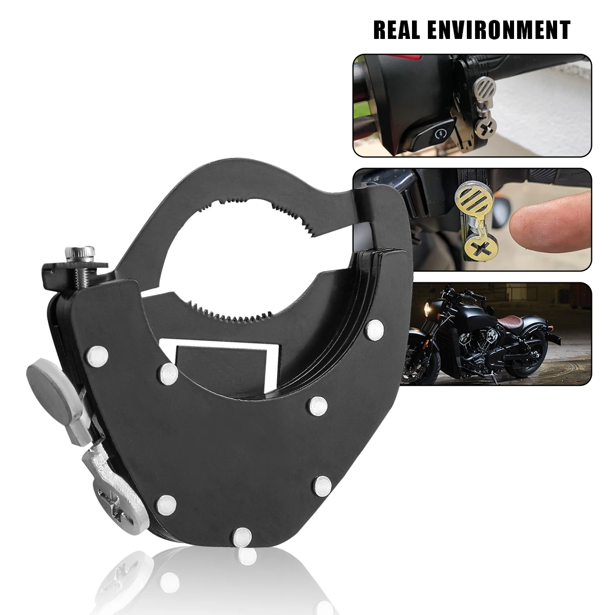 Universal Tempomat für Motorrad: Drosselklappenschloss und Lenker ...