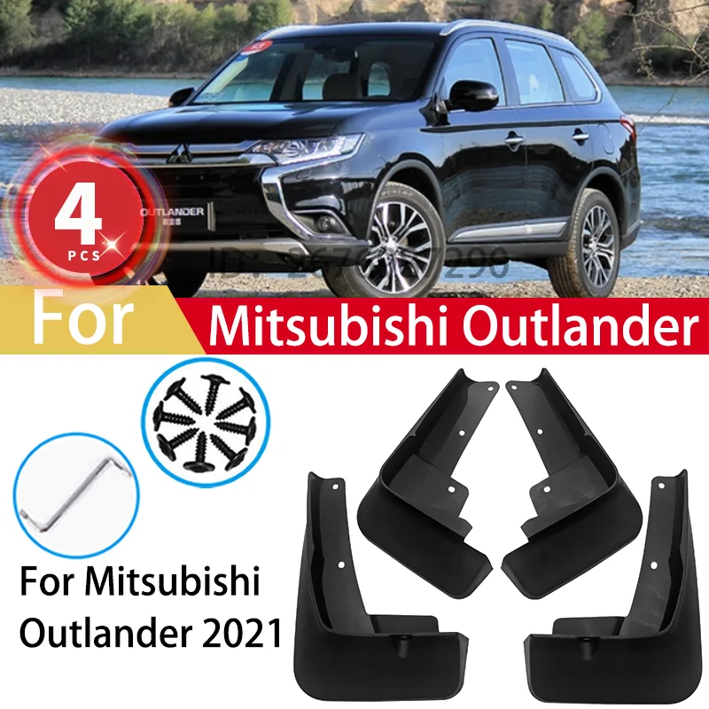 4pcs-Mudguards-For-Mitsubishi-Outlander-Phev-2021-2022-Mud-Flaps-Splash ...
