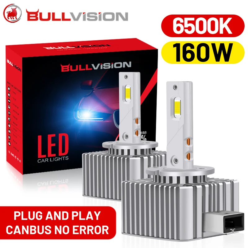 Bullvision-D1S-D3S-LED-Headlights-HID-Canbus-D2S-D4S-D8S-D1R-D2R-D3R ...