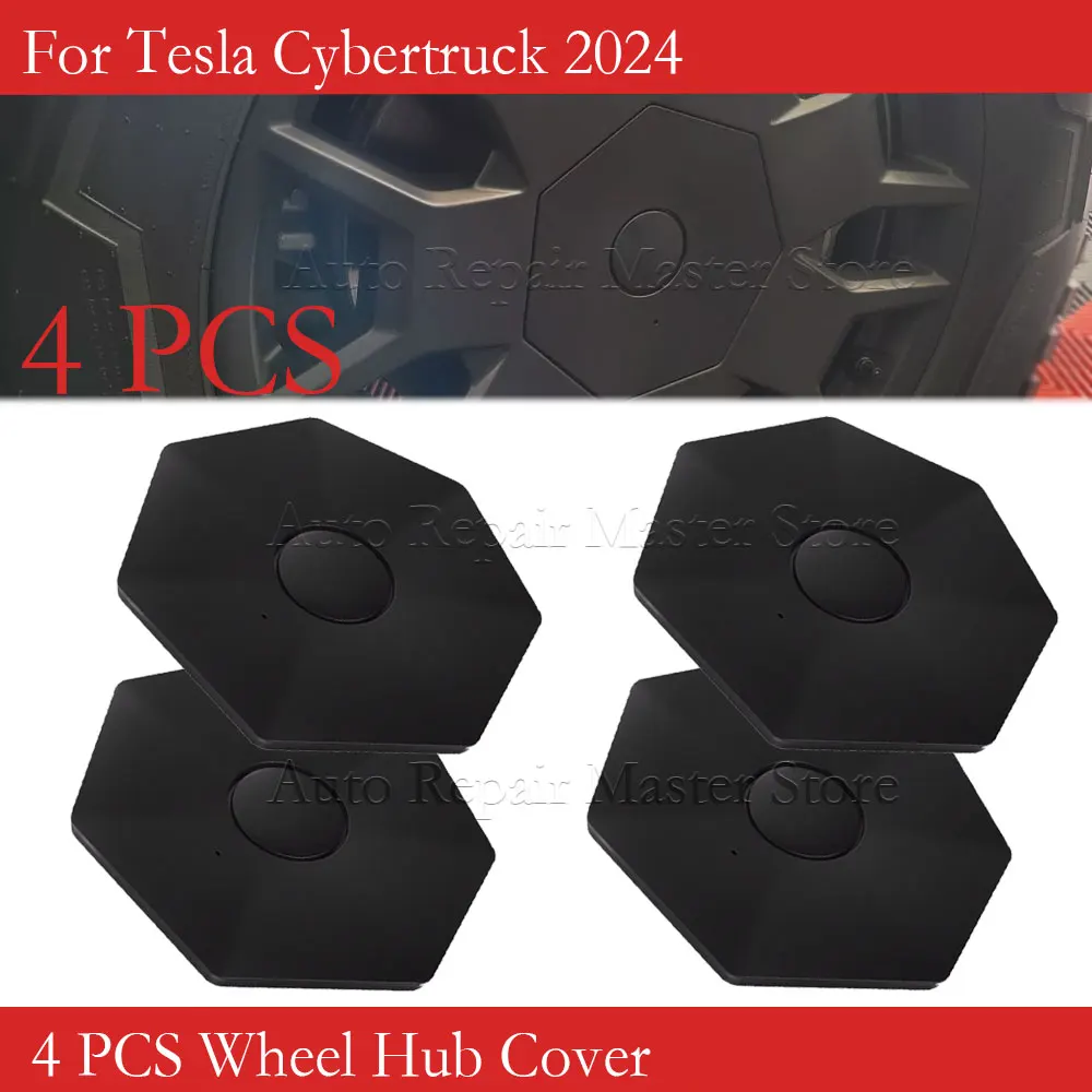 4PCS-Wheel-Hubcap-Cover-Hub-cap-extractor-For-Tesla-Cybertruck-2024-Hub ...