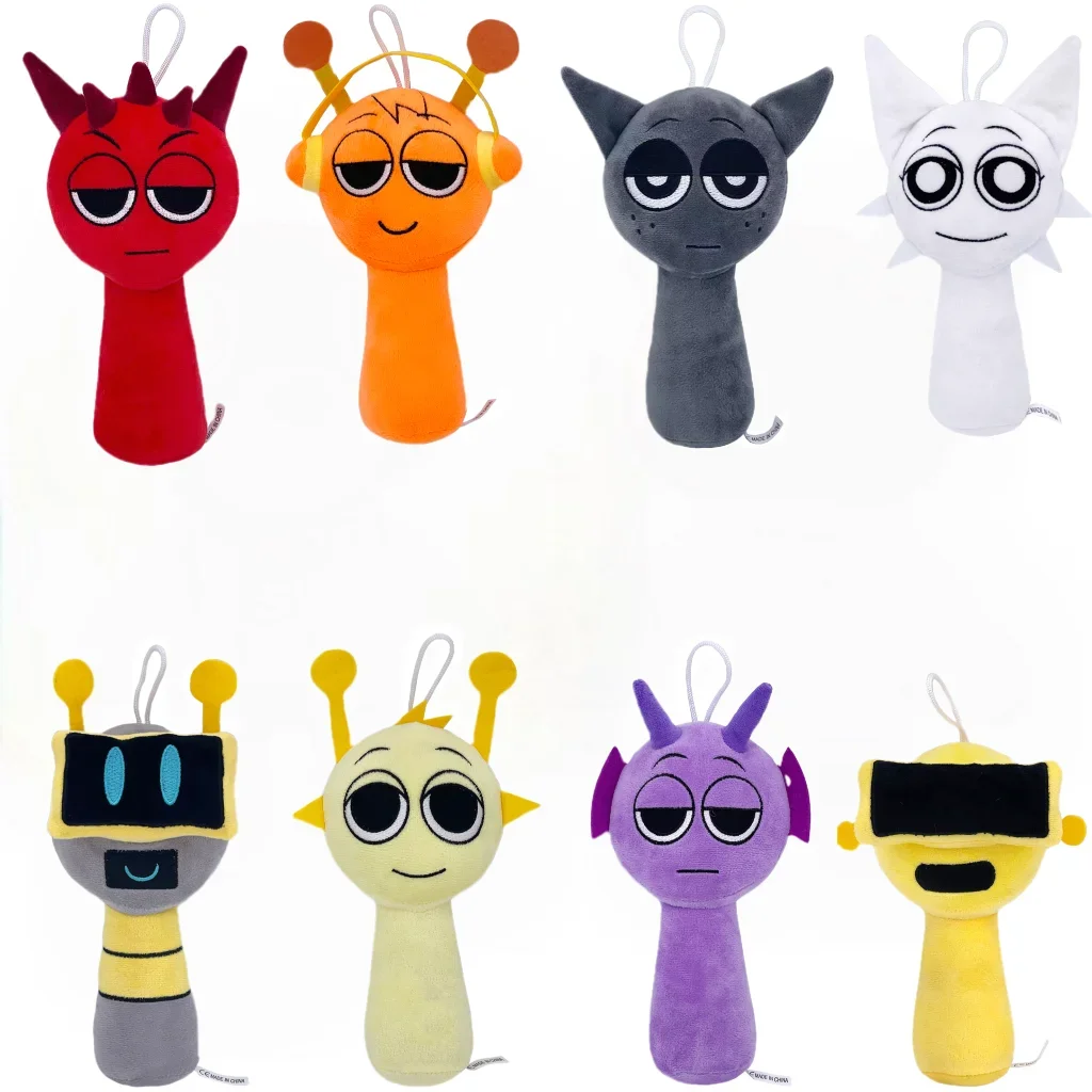 20cm Sprunki Plush Toys Sprunki Plush Doll Sprunki Game Pillow Kids ...