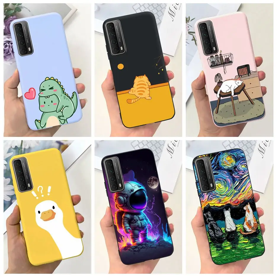 For-Huawei-P-Smart-2021-Case-PPA-LX1-Cute-Fashion-Cartoon-Cover-Soft ...
