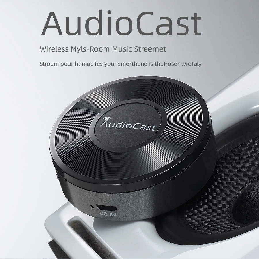 Wireless Wifi Music Audio Streamer Receiver Audiocast Ieast pPlay M5 ...