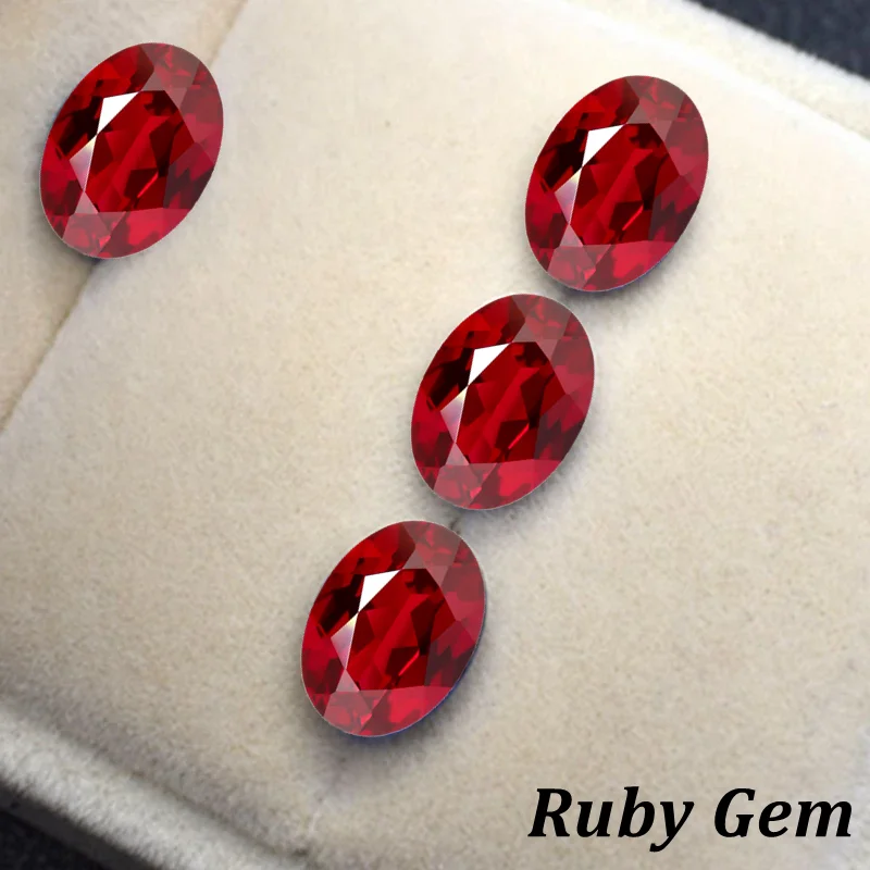 High-Quality-Ruby-Natural-Oval-Faceted-Cut-Multiple-Sizes-Passed-UV ...