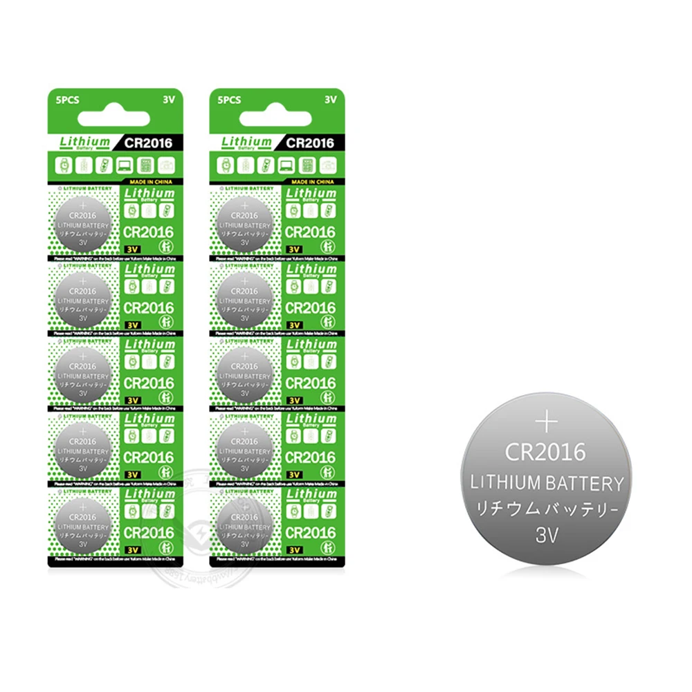 CR2016-Lithium-Button-Battery-DL2016-BR2016-DL2016-LM2016-3V-CR-2016 ...
