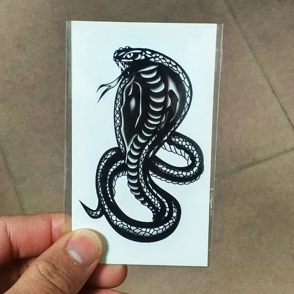 Cobra Head Tattoo Flash
