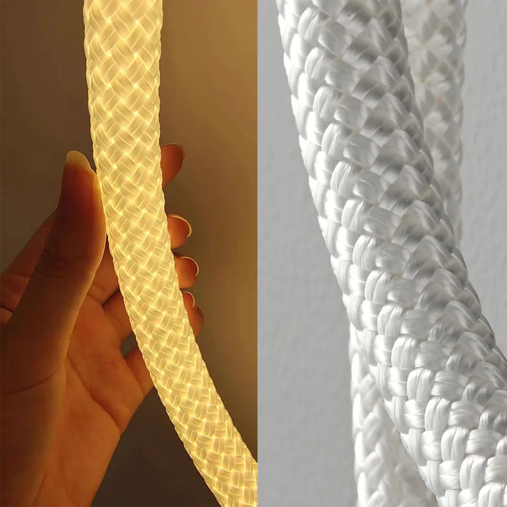 LED-Light-Band-Suspension-Design-Ceiling-Chandelier-Flexible-Fabric ...