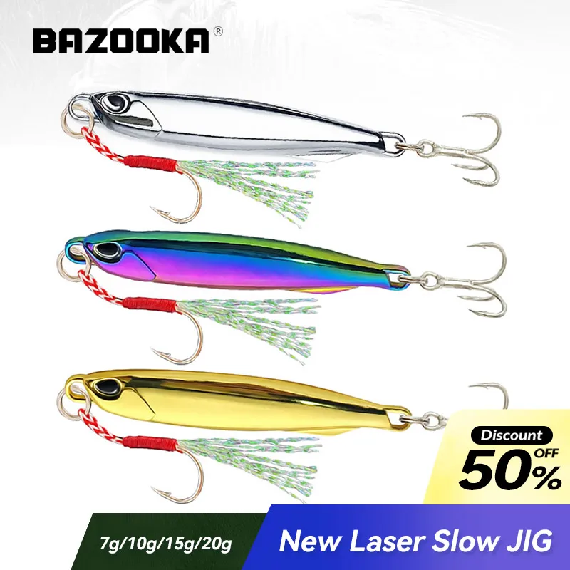 Bazooka-Slow-Jig-VIB-Fishing-Lure-Metal-Hard-Lead-Sinking-Boat-Jigging ...