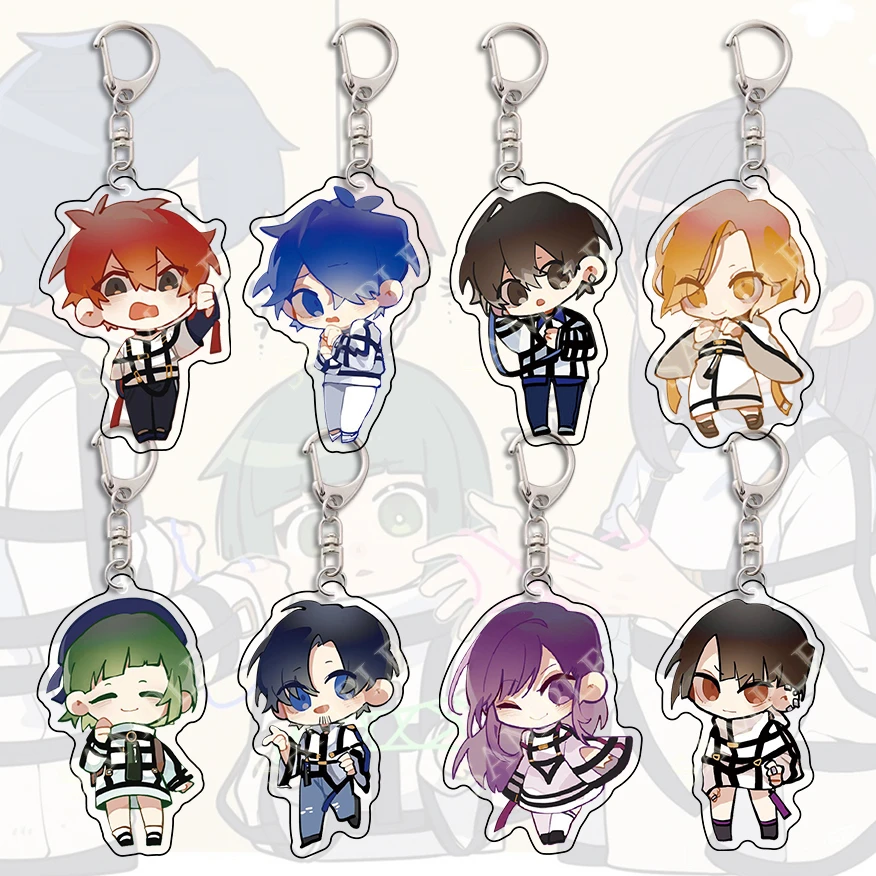 Anime MILGRAM Keychain MILGЯAM Haruka Sakurai Yuno Kashiki Mu Kusunoki ...
