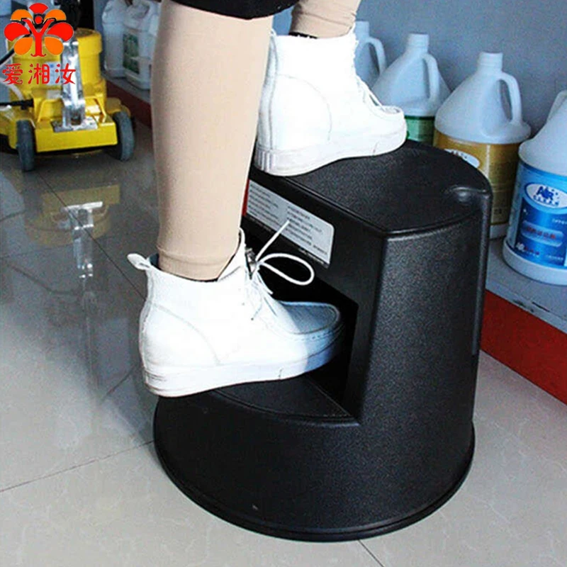 Aixiangru-Movable-2-Step-Ladder-Footstool-with-Wheels-Removable ...